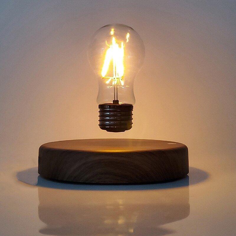 Maglev Glass Light Bulb Night Light Desktop Decorative Lamp Creative